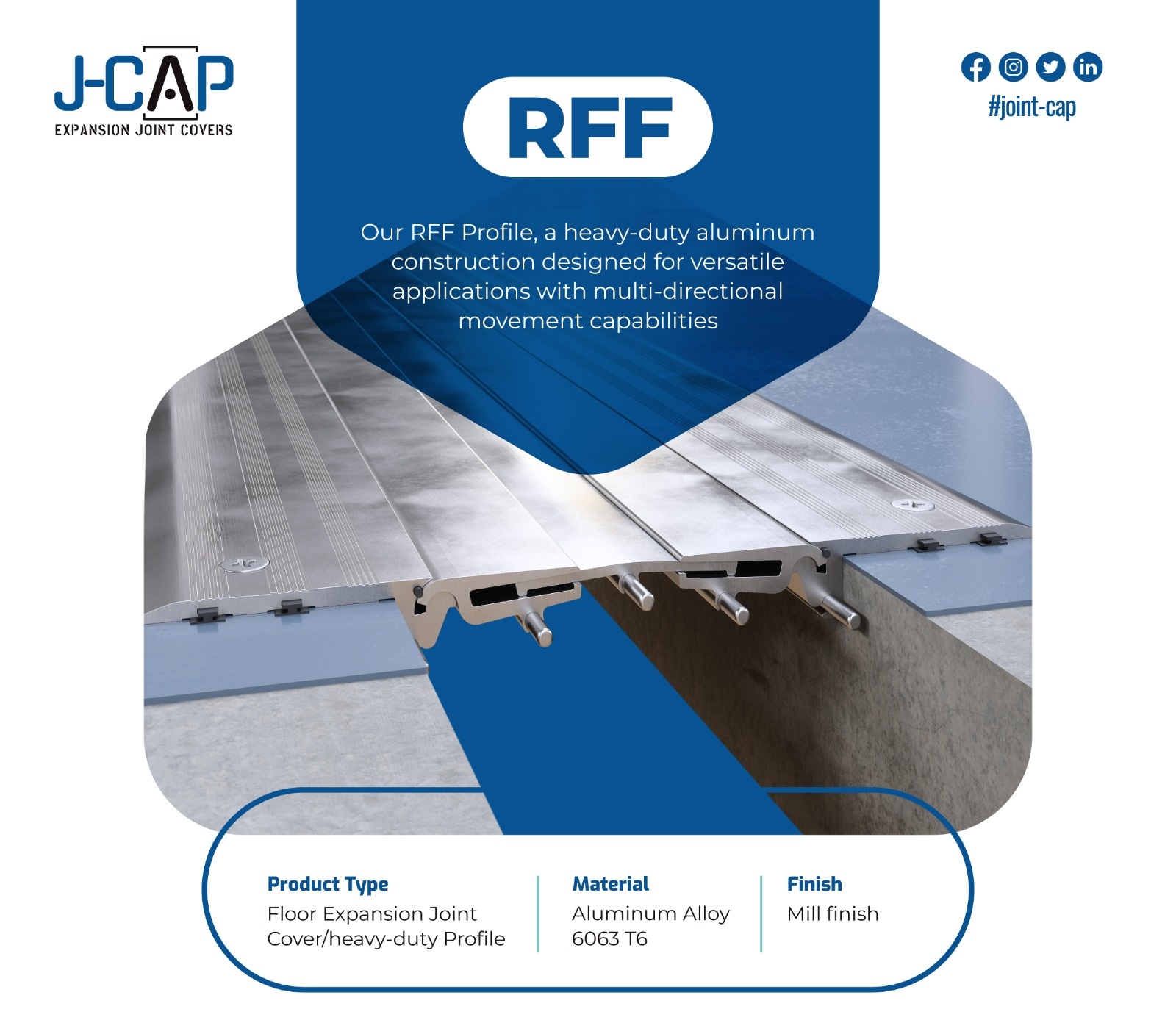 JCAP Expansion Floor Joint Covers: Durable Solutions for Seamless ...
